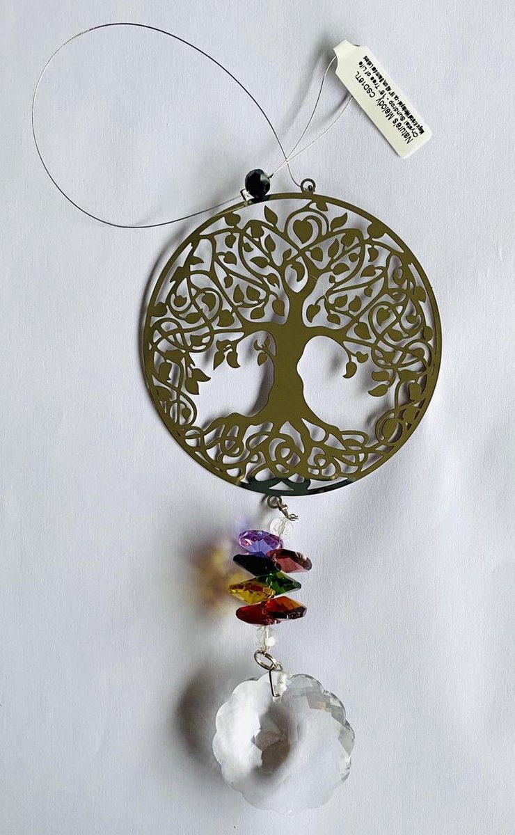 Nature's Melody Spinner COSMO HANGER TREE OF LIFE / LEVENSBOOM 9.5cm ...