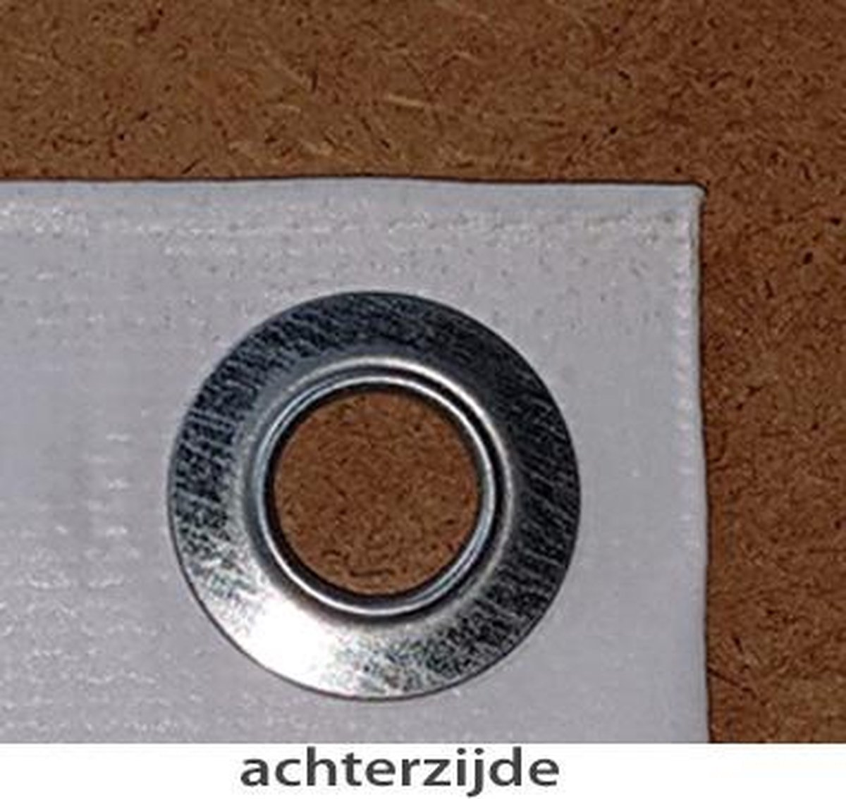 Toile de jardin transparente - 130x95 cm - fenêtre à battant blanche ...