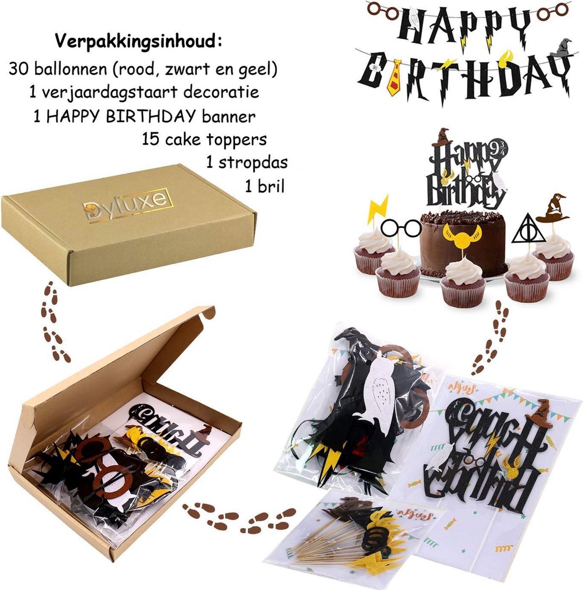Dyluxe Party Essentials Set - Harry Potter - Verjaardag Versiering ...