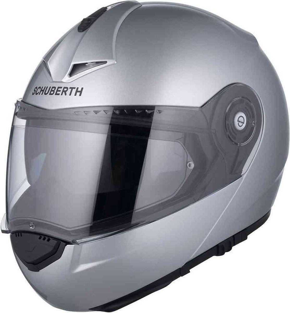 Schuberth C3 Pro Glossy Zilver Systeemhelm - Motorhelm - Maat S | bol.com