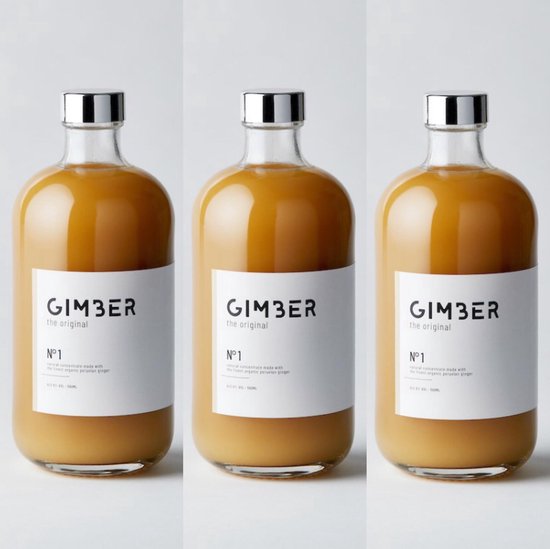 Gimber Concentraat - 3 x 500 ml | bol