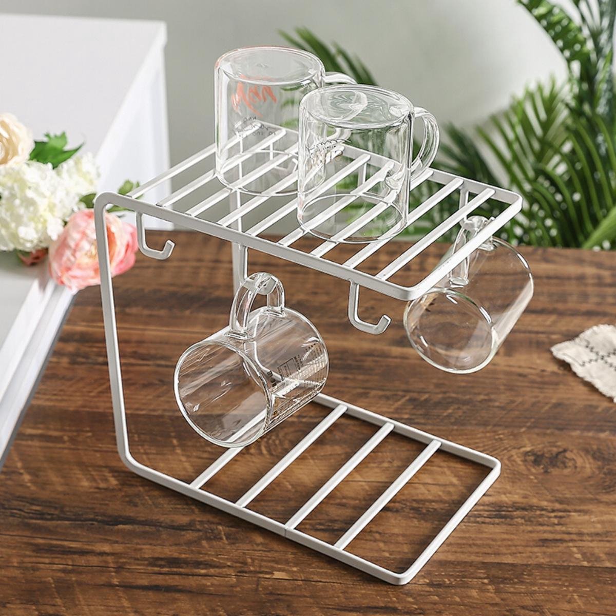 Mokken Houder Mokkenrek en Kopjesrek - Opbergrek - Organizer Rek ...