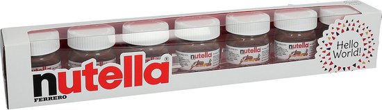 Nutella Mini Hello World! 7x30g | bol.com