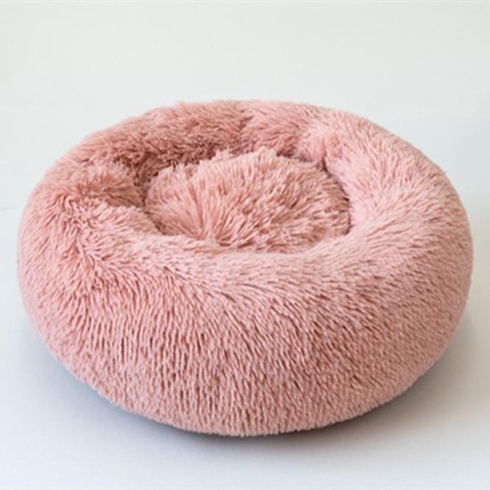 Fluffy donut mand - hondenmand - kattenmand - pluche - wasbaar - zacht ...