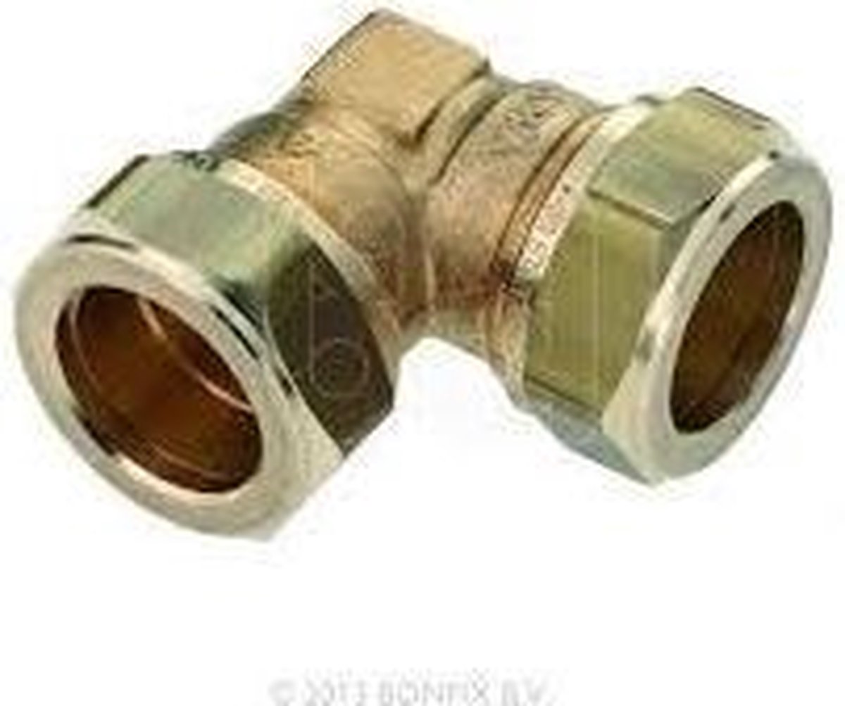 Bonfix messing knel knie 35mm | bol