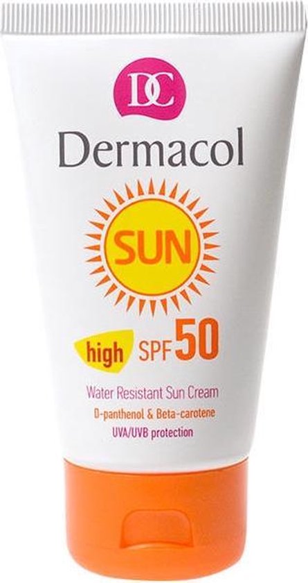 Dermacol - Water Resistant Sun Cream SPF 50 - 50ml | bol.com