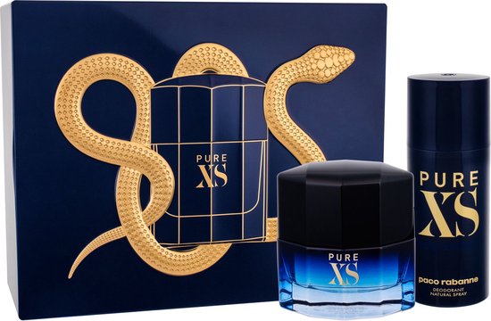 Paco Rabanne Pure XS Giftset - 50 ml eau de toilette spray + 150 ml ...