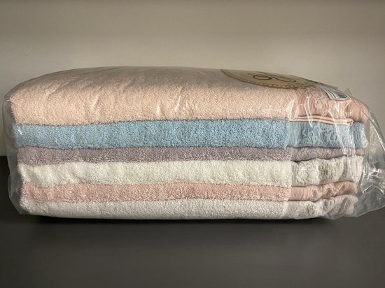 Baddoek. Baddoeken 90X150 Ziet er in de pakje 6 baddoeken met 6 ...