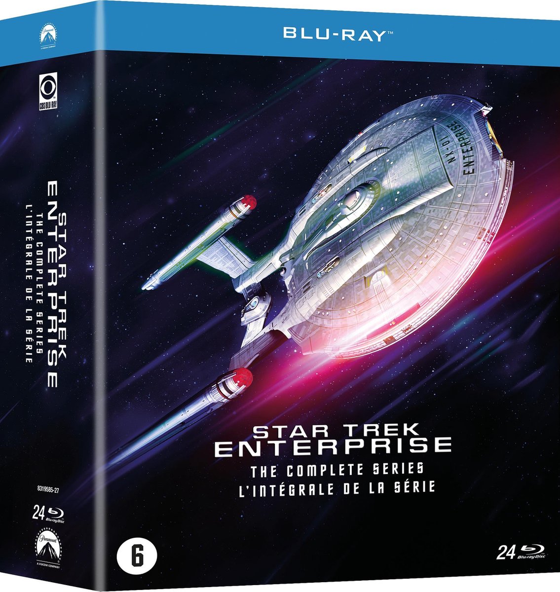 Star Trek Enterprise Complete Blu Ray Scott Bakula Dvds 9142