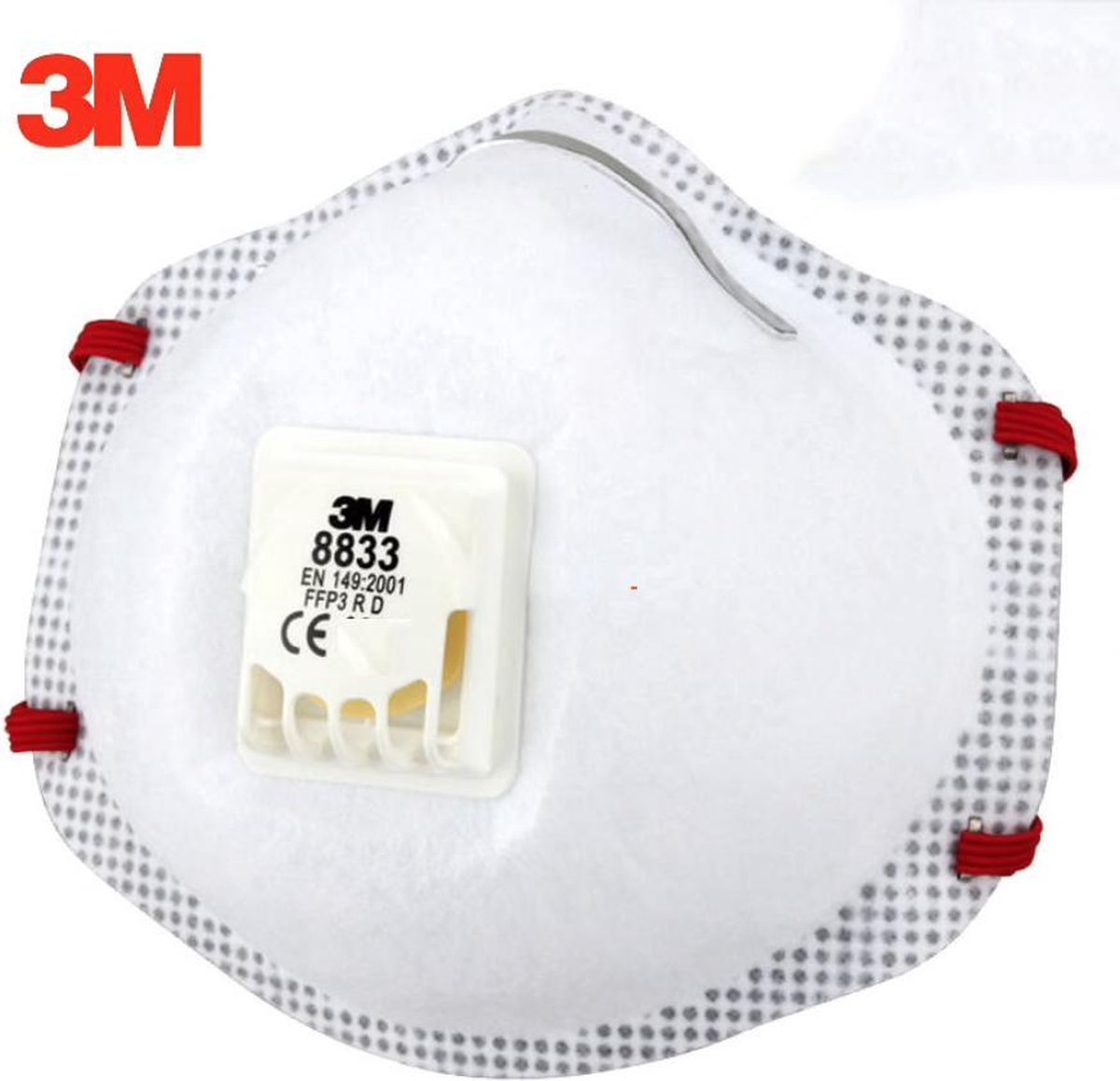 3M FFP3 - Mondkapje - 8833 - Comfortabel - Medische - | bol.com