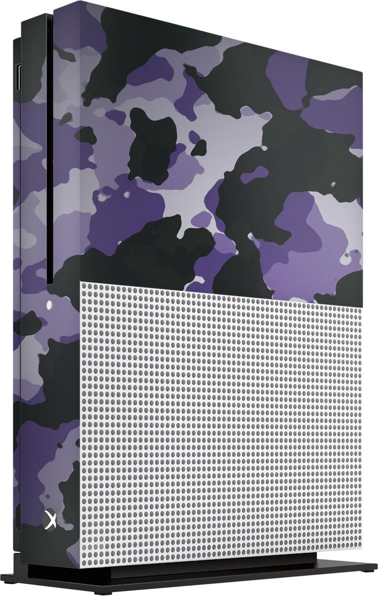 Xbox One S Console Skin Camouflage Paars | bol.com