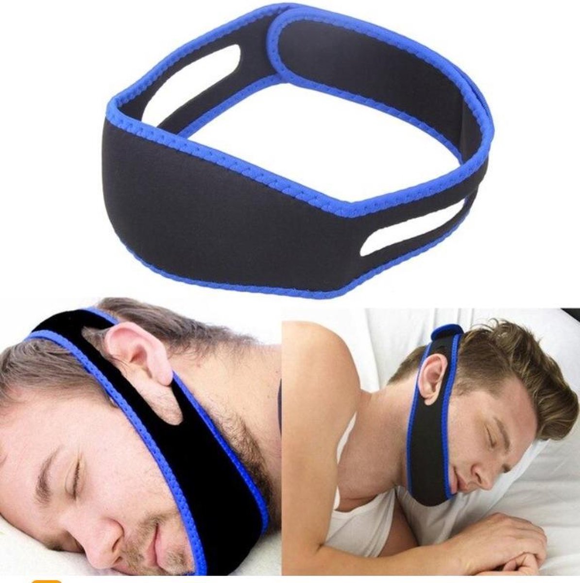 WiseGoods Premium Anti Snurk Band - Hoofdband - Stop Snurken - Stopper ...