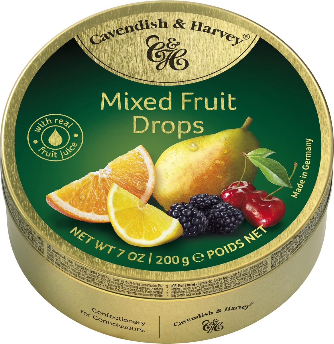 Cavendish & Harvey Gemixte Fruit Zuurtjes 9 x 200 gram | bol.com