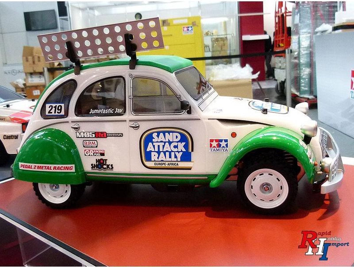 TAMIYA Radiografisch Bestuurbare 1/10 Citroen 2CV Rally (M-05RA) Kit ...