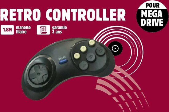Mega DriveGenesis 6 Buttons Controller | bol.com