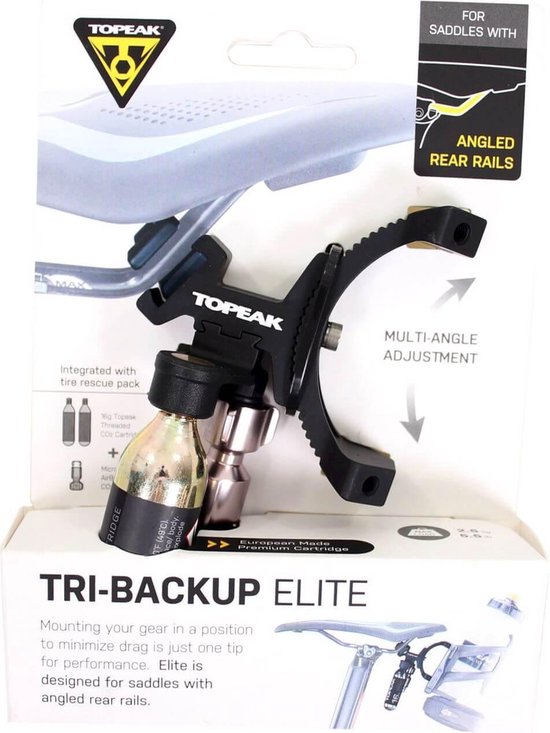 Topeak bidonhouder Tri-BackUp ELITE - 15800085 | bol