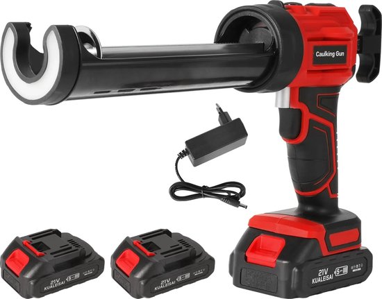 Kitspuit - Kitpistool - Elektrische Kitpistool - Inclusief: 2 Accu's ...