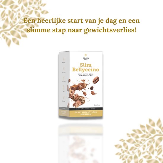 Golden Tree Fatburner - Afslank koffie - Afvallen - Detox Belly Burn ...