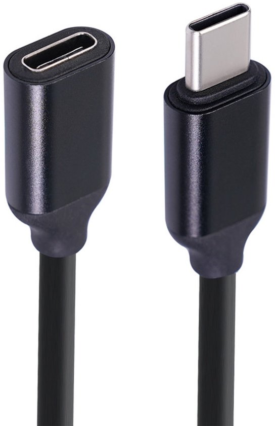 USB-C Male naar USB-C Female adapter kabel oplader verlengkabel ...