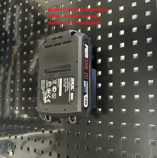 Houder geschikt voor SKIL 20V PWRCORE accu - Batterijhouder ...
