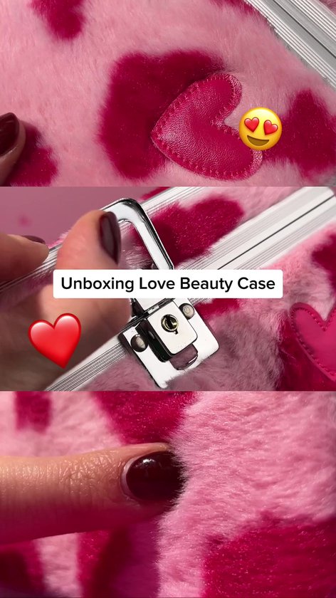Create it! - Make-up Case - Fluffy Hartjes | bol