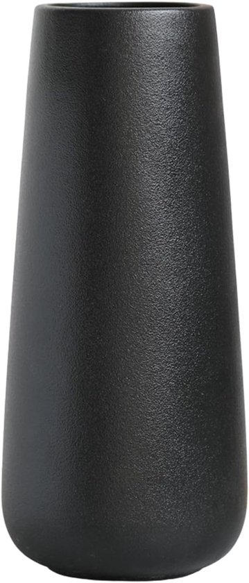 Hoge 8 "Matte Zwarte Keramische Vaas voor Moderne Home Decor ...