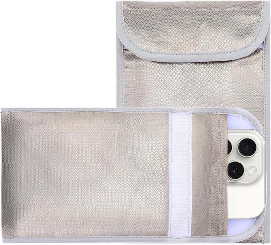 EMF Blocking Shield Sleeves for Cell Phone - Faraday Pouch Cases for ...