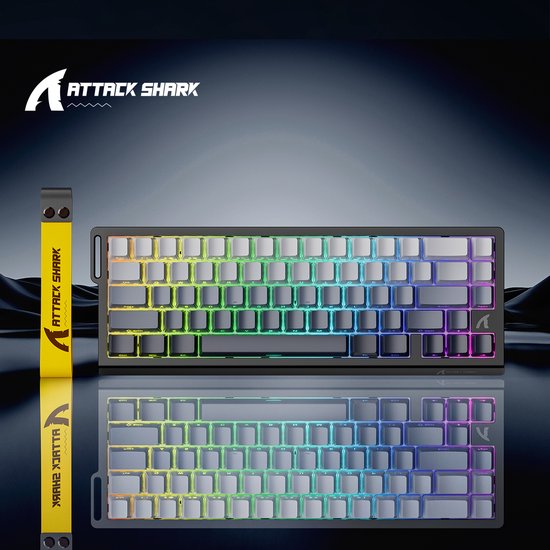 ATTACK SHARK X68HE Gaming Toetsenbord - Magnetic Switch - 66 keys - RGB ...