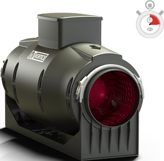 Vortice buisventilator LINEO 125T 'QUIET' - aansluiting 125mm- 3 ...