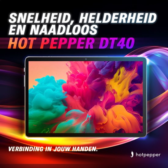 Hot Pepper DT40 Android Tablet 10 Inch - Blauw Toetsenbord En Tablet ...