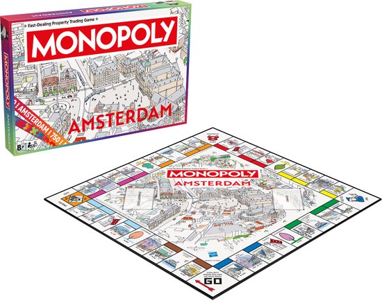Monopoly Amsterdam 750 years - Limited edition - EN | Games | bol