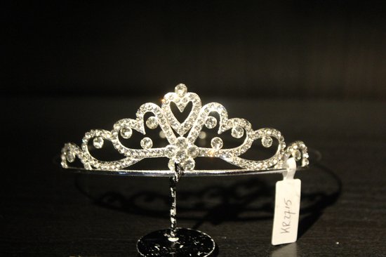 Mooie tiara, kroon, bruid, prinses, haaraccessoire, luxe diadeem ...