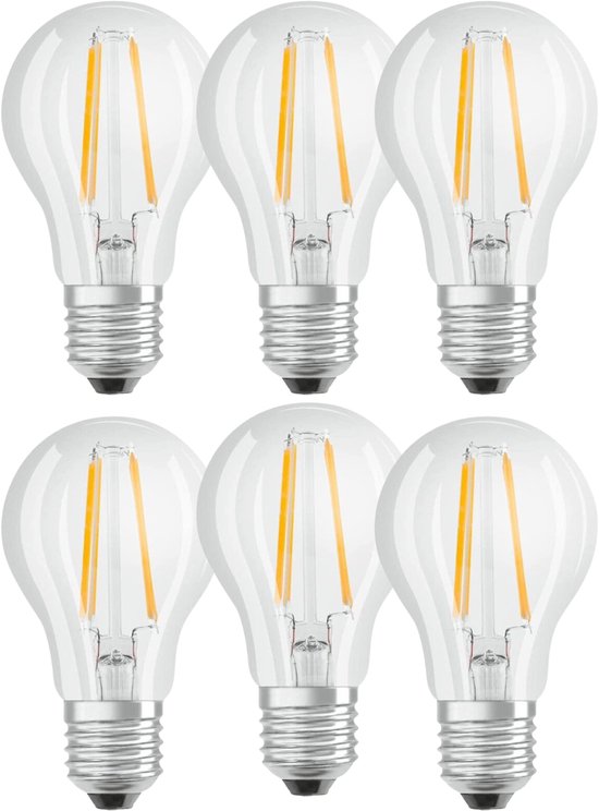 Sensor LED Lampen E27 met daglichtsensor - Automatisch aan en uit - 6 stuks | bol