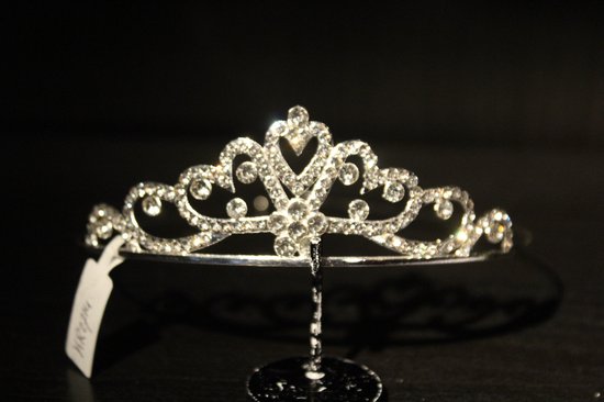 Mooie tiara, kroon, bruid, prinses, haaraccessoire, luxe diadeem ...