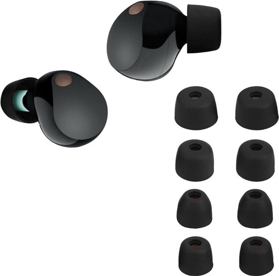 8x Reserve covers voor oordopjes - Silicone dopjes in 4 maten ...