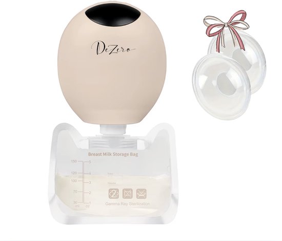 Dezero® Borstkolf - Elektrische Draadloze Borstkolf - Handsfree & Draagbaar – BPA-Vrij... | bol