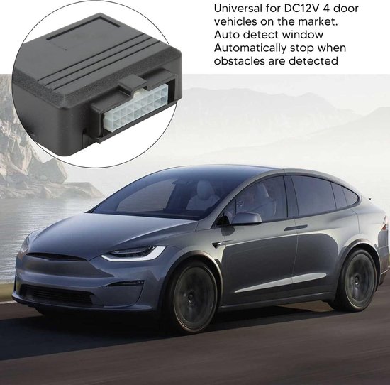 4-Deur Power Window Roll Up Down Closer Module voor DC12V Cars ...
