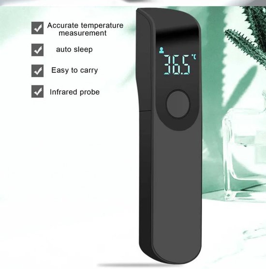Thermometer – Infrarood Digitale Koortsthermometer -Warmtemeter ...