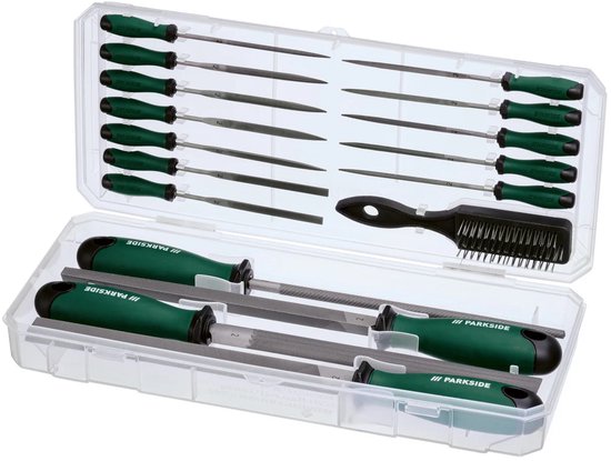 PARKSIDE® Vijlenset - Vijl Set 17-delig - Voor Hout en Metaal - In ...