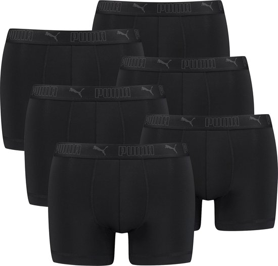 BOXERS 6 PACK PUMA boxershorts heren sport microfiber + elastische ...
