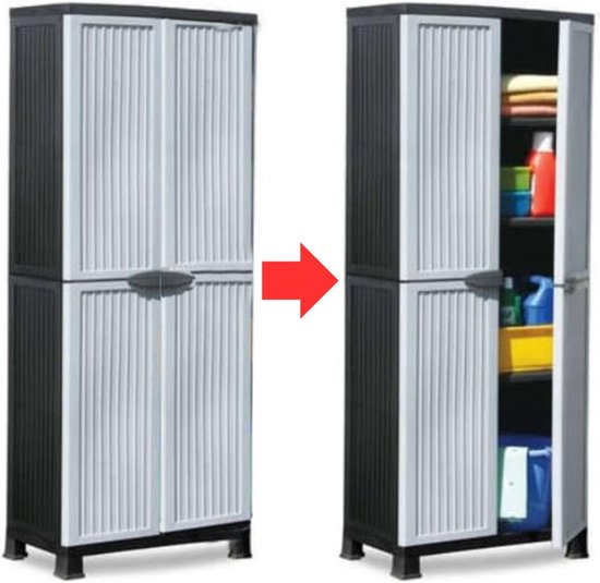 ApexArte® Tuinkast Kunststof - Tuinkist - Tuinkasten voor Buiten ...