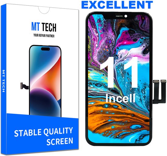LCD MT Tech Excellent - Geschikt voor iPhone 11 - Incell | bol