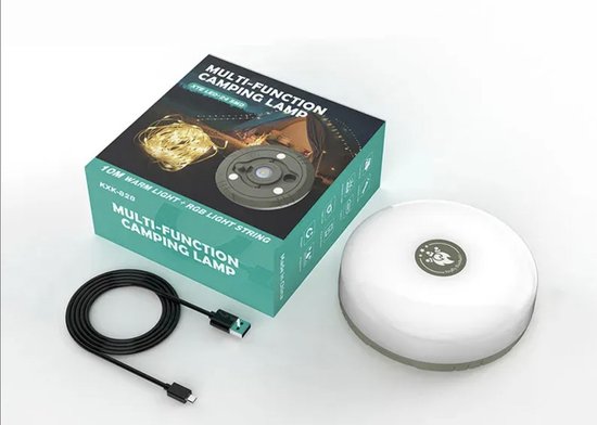 LED Camping Lamp Strip – USB Oplaadbaar - Waterdicht & Duurzaam – 10M ...