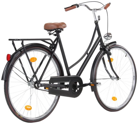 The Living Store Omafiets 28 inch 57 cm frame - Damesfiets - Omafiets - Retro Fiets -... | bol