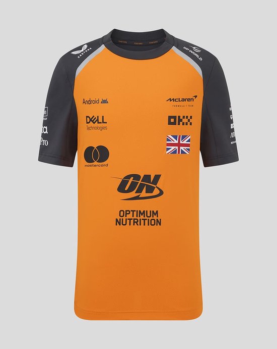 Mclaren Lando Norris T-shirt Oranje 2025 XL - Formule 1 | bol
