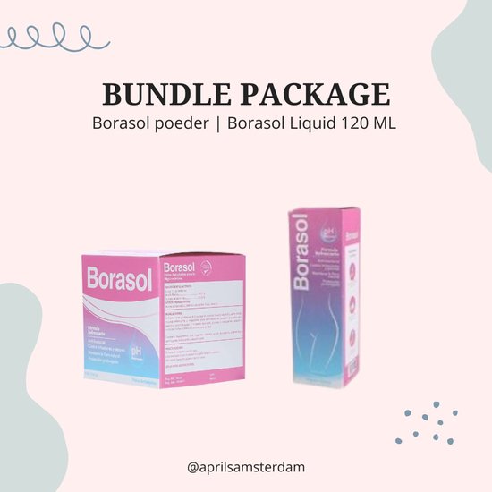 Bundel: Borasol poeder & Borasol liquid 120ML | bol