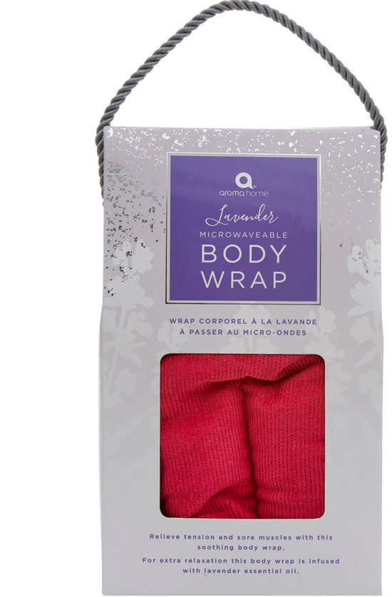 Aroma Home Relaxing Body Wrap - Fuchsia (hot en cold) | bol