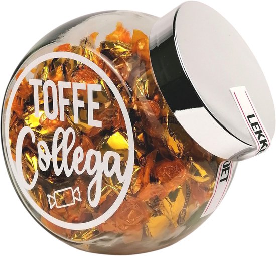 Snoeppot - "Toffe collega" - bedankt collega - afscheid collega ...