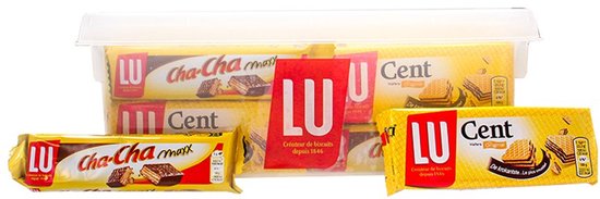 LU Cha Cha Maxx & Cent Wafers koekjesmix 32 stuks - 1230g | bol