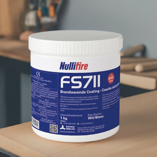 Nullifire Brandwerende Coating FS702 750ml Wit | bol